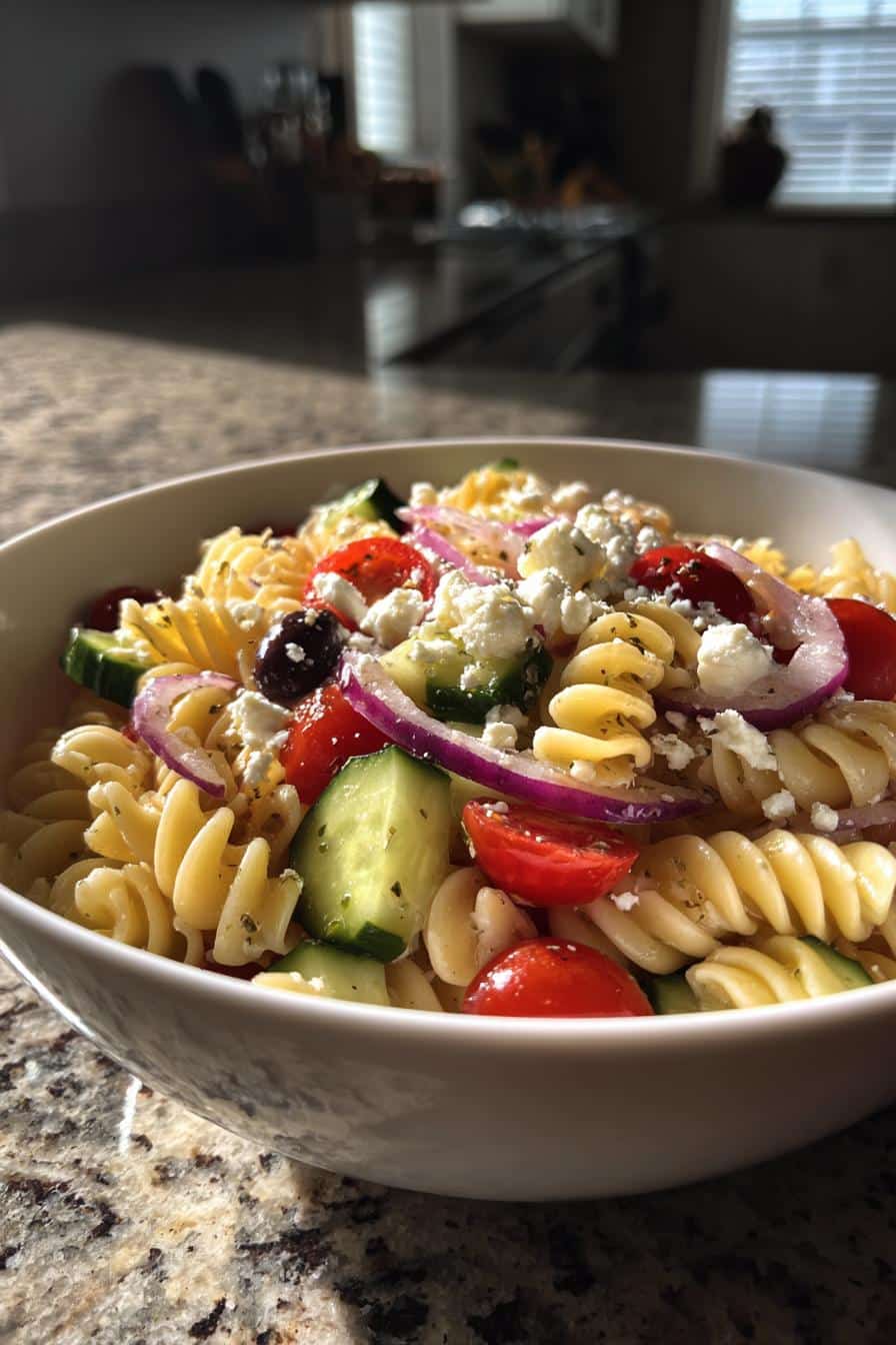 Succulent 8 Ingredient Cold Pasta Salad That Never Fails - FOODIE SAVORY