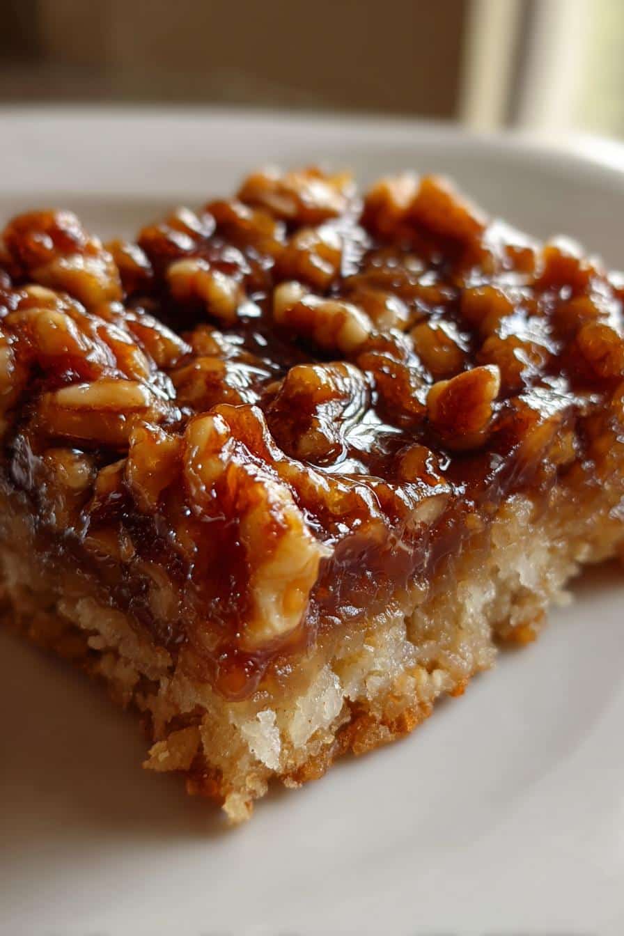 Addictive 5 Ingredient Pecan Crunch Squares Recipe You'll Crave ...