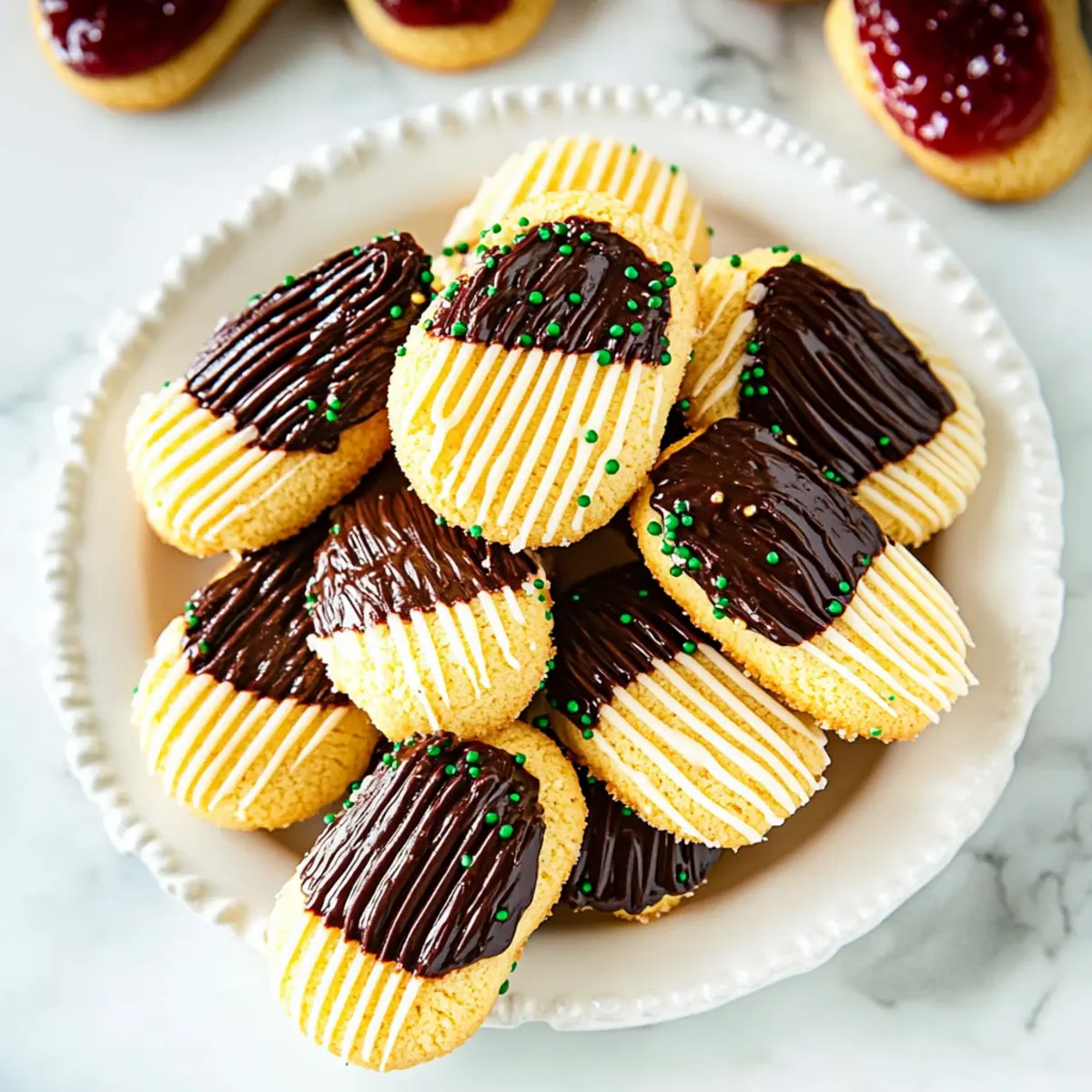 Irresistible Italian Butter Cookies: Jam & Chocolate Bliss - FOODIE SAVORY