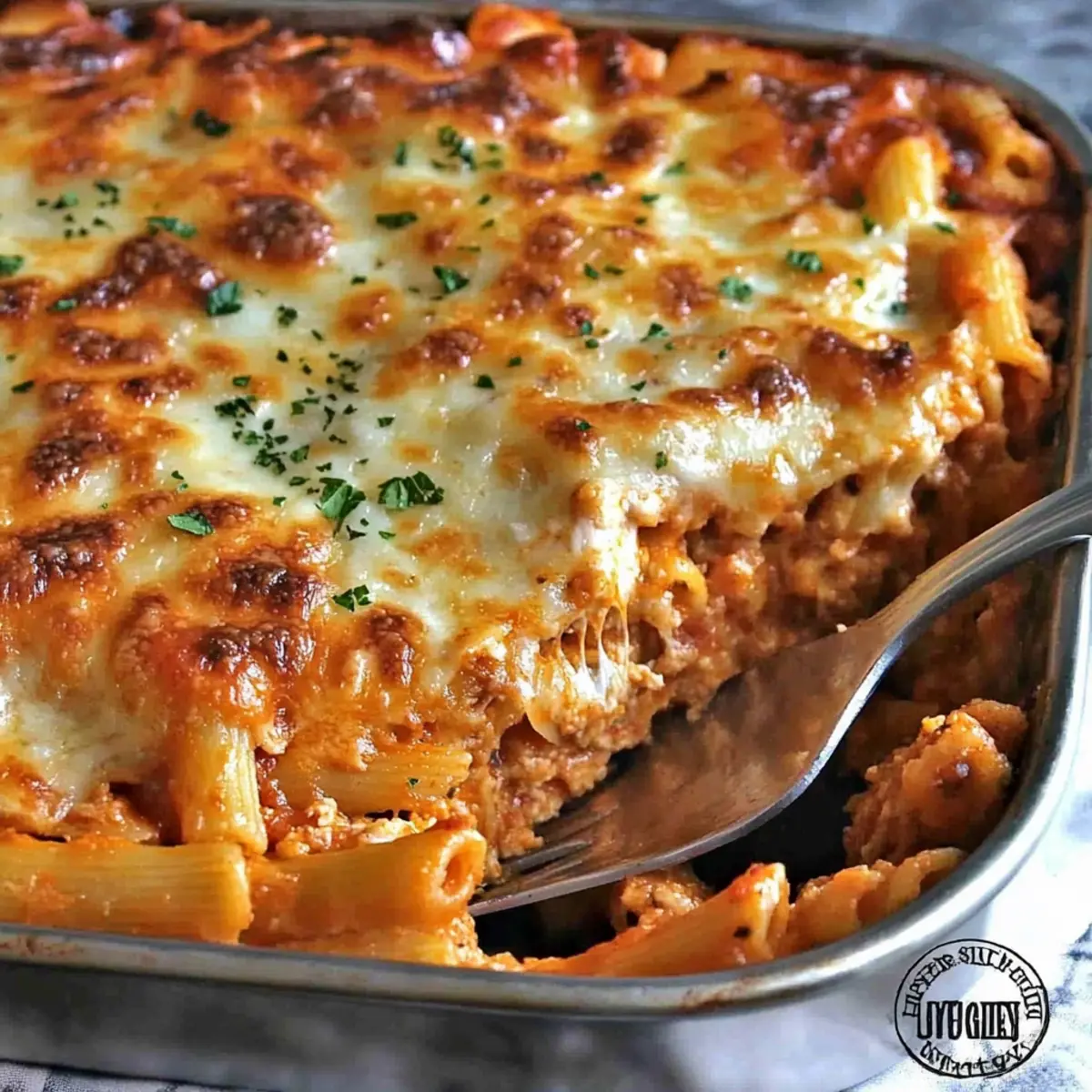 Life Changing Baked Ziti Four Cheese Dream - FOODIE SAVORY
